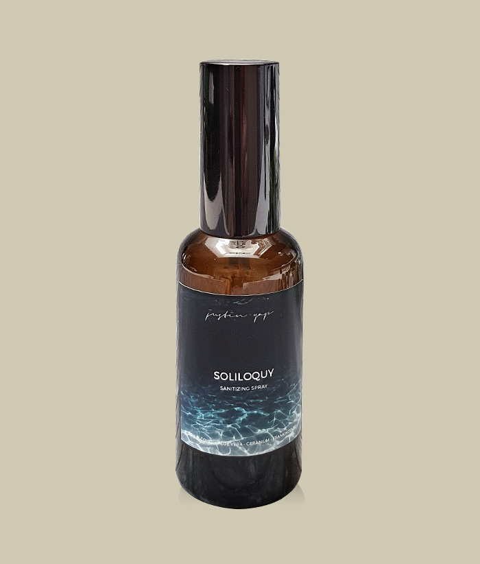 Soliloquy Sanitizing Spray – Geranium, Frankincense (50ml) – Faire La Belle